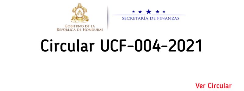 Circular UCF-004-2021 – SEFIN